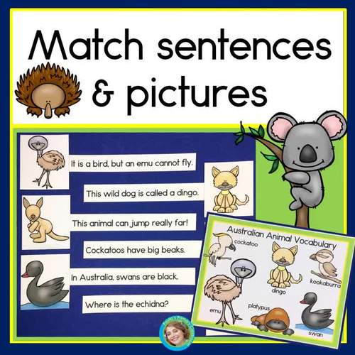 Australian Animals Bundle | Reading Comprehension Writing Crafts 100s ...