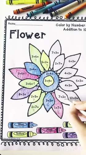 Color by Addition Seasonal Bundle (Spring, Summer, Autumn, Winter)