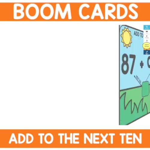 Make the Next Ten using Boom Cards | Digital Task Cards Module 1 Lesson 5