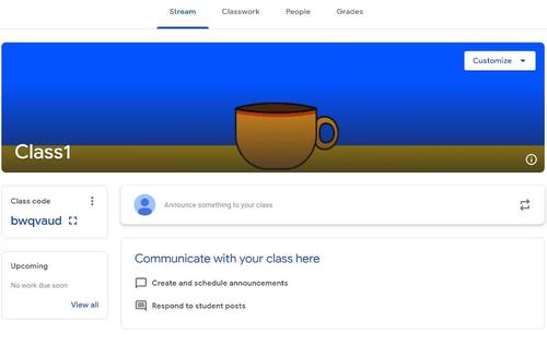 Animated Google Classroom Headers (Pumpkin Spice) Banners for Distance ...
