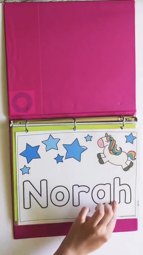 Preschool Workbook and Activity Printables - Unicorns | TPT