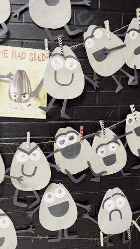 The Bad Seed Craft, Activities, and Book Companion | TPT