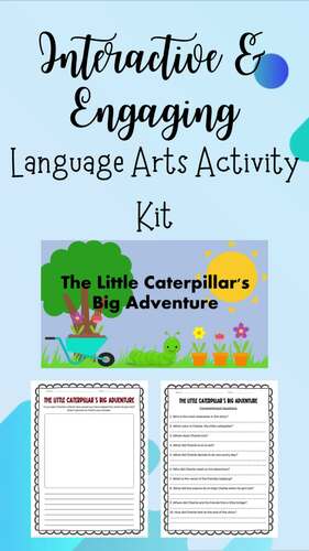Interactive & Engaging Language Arts Lesson Kit: Charlie's Colorful ...