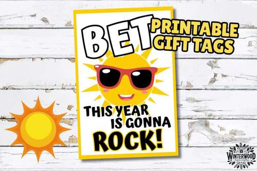 BET. This Year is Gonna Rock! Back to School Gift Tags | Funny Gen ...