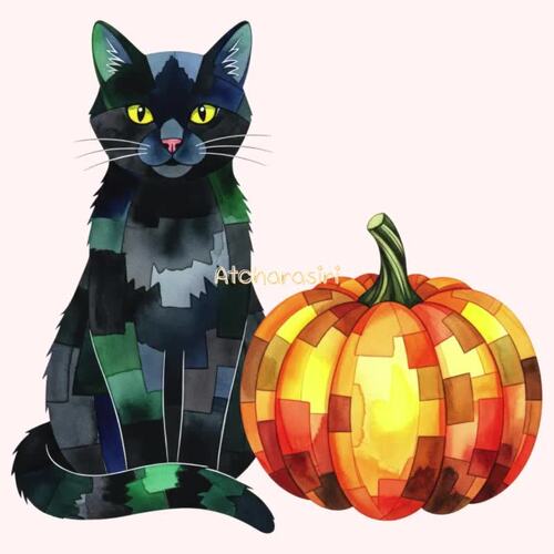 Halloween Animal Clipart PNG Set – 16 Cute Watercolor-Style | TPT