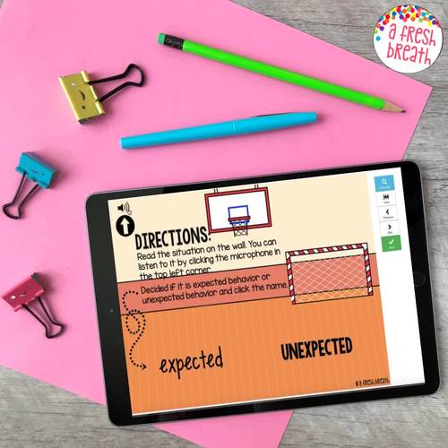 Expected Unexpected Behaviors Special Boom Digital Task Cards |Distance ...