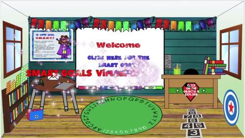 SMART Goal Setting Lesson Setting Goals Practice Activities Digital ...