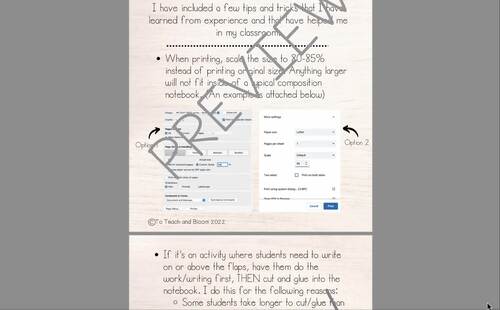 Second Grade McGraw-Hill Wonders 2020 Interactive Notebook – Unit 1