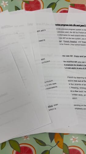 French IEPs Made Simple: Core French Edition, Gr 4 to 8 | TPT