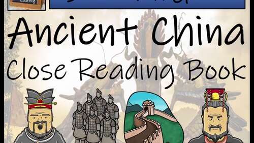 Ancient China Close Reading Comprehension Book | 3rd Grade & 4th Grade