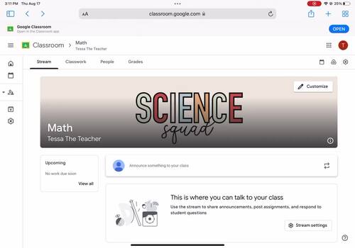 ANIMATED Google Classroom Header Banner GIF SCIENCE SQUAD by Tessa The ...