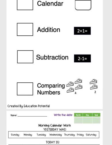 Thanksgiving: Differentiated Reading, Math, Writing, Morning Work 1st & 2nd
