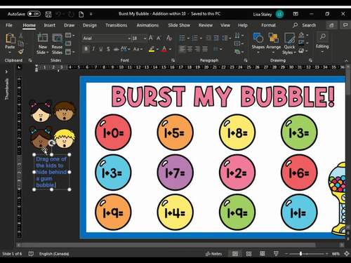 Digital Hide & Seek | Pop the Bubble Gum | Addition Within 10 by Play ...