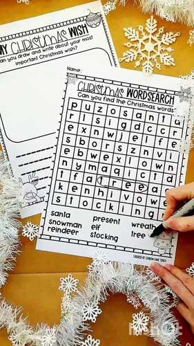 Christmas Addition Subtraction Number Line Counting Christmas ...