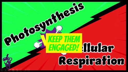 Photosynthesis & Cell Respiration Lesson Bundle (PPT, Guided Notes ...