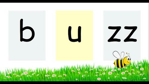 Orton Gillingham Blending Board with Floss Rule Words - Powerpoint