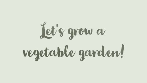 Growing A Vegetable Garden Clip Art Collection by KeepinItKawaii