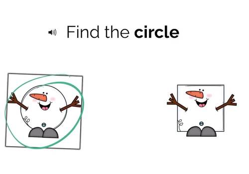 Winter 2D Shapes Boom Cards |Distance Learning by Find Your Fairy Light