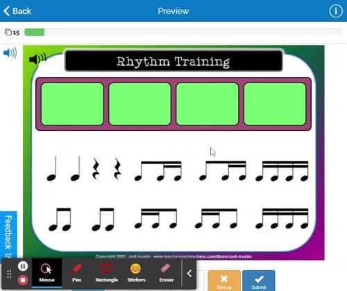 Rhythm Training Boom Cards - BUNDLE by Jodi Austin | TPT