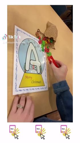 Christmas snow globe-Number mats 1-20 by clickplayrepeat | TpT