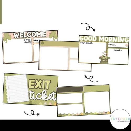 St. Patrick's Day Google Slides Templates & PowerPoint Slides | TPT