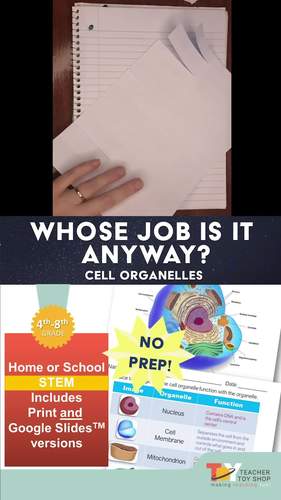 Animal Cells Organelle Activity | Google Slides™ for Distance Learning ...