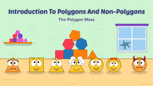 Polygons and Non-Polygons : Math Story Video 19 for Kids Aged 6 to 8