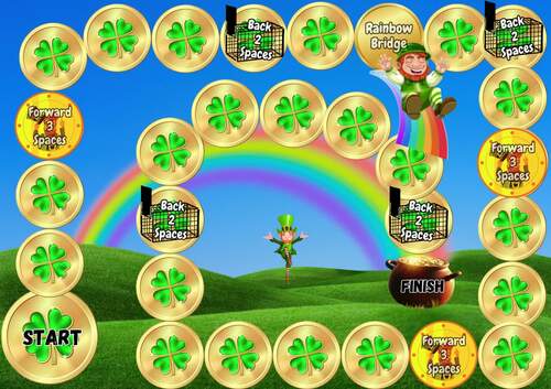 ST. PATRICK'S DAY ACTIVITY|WHITEBOARD SMARTBOARD GAME|USE ANY WORKSHEET ...