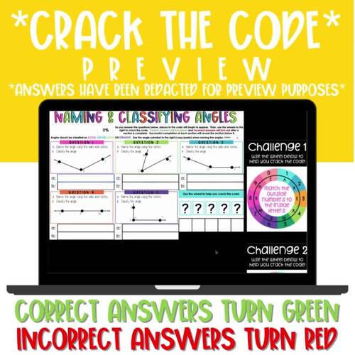 High School Geometry Engaging Digital Code Breaking Activities by Hello ...
