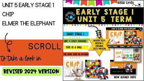 ES1 UNIT 5 (2024 update) CHIP & ELMER component B NSW DET Perspective