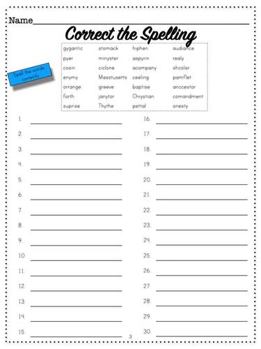 Abeka Spelling, Vocabulary & Poetry 4 - 5th Edition - Spelling List 4 ...