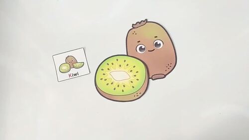 Letter K L M N O Craft Fruits & Vegetables Craft Healthy Foods Cutting ...