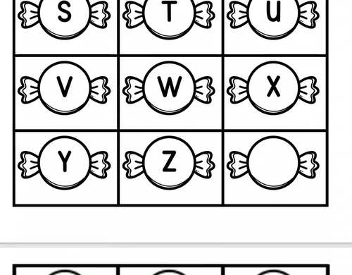 Alphabet Candy Crush Fluency Game by Keeping Up Kinders | TPT