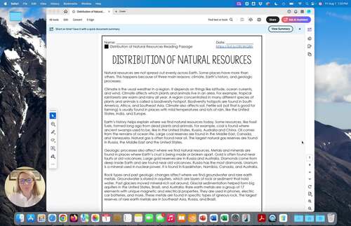 Response to Climate Change Mini Lesson Activities | Sub Plans | TPT