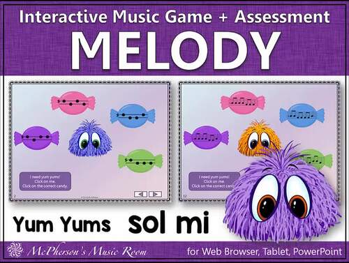Solfege Interactive Elementary Music Game Activity + Assessment Sol Mi ...