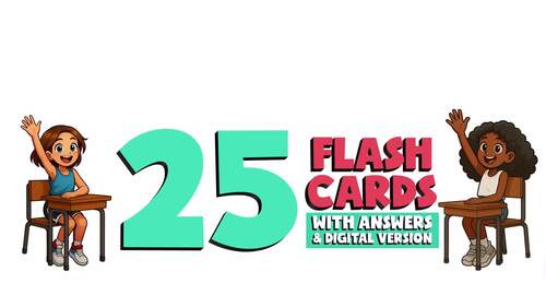 Fractions Real World Problems FLASH CARDS Math Practice - No Prep Grade ...
