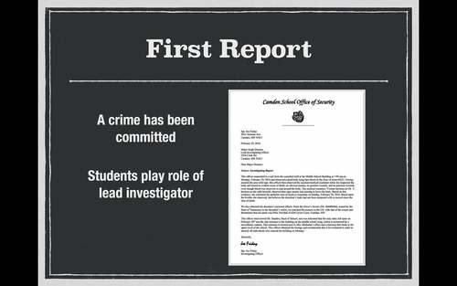 Crime Scene Investigation: An Interdisciplinary Project for English and ...