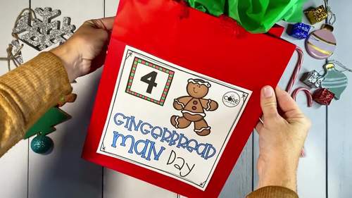 The Gingerbread Man Kindergarten Lessons - Gingerbread Man Sequencing ...