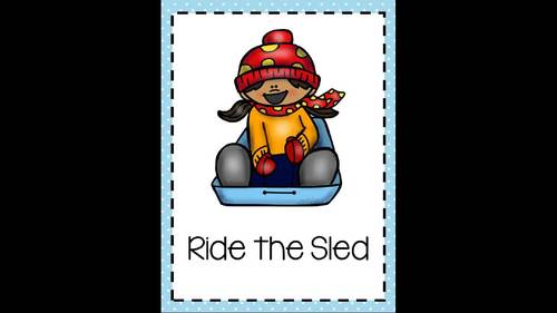 Winter Movement Cards and Posters for Elementary Music by Miss Jayna's ...