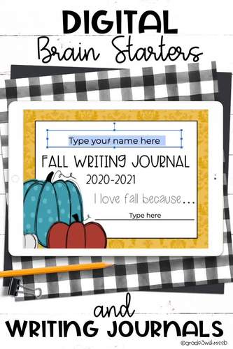 Writing Journals Growing Bundle by Grade 3 with Miss B | TPT
