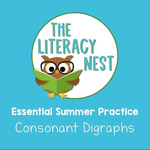 Summer Phonics Activities for Consonant Digraphs Orton-Gillingham Lessons