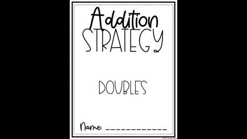 Doubles Addition Strategy - Worksheets and Flashcards by A Pawsitive ...