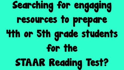 STAAR Reading Resources BUNDLE by Write Moments | TPT
