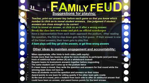 WEST VIRGINIA FAMILY FEUD Engaging game about cities, geography ...