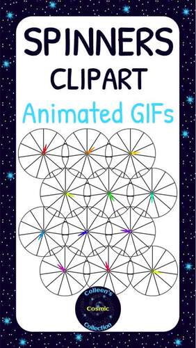 Animated GIF Transparent Customizable Spinners Clipart – 11 | TPT