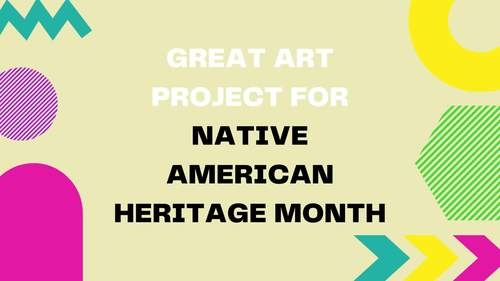 Native American Art Projects | Landscapes by Down in the Art Room