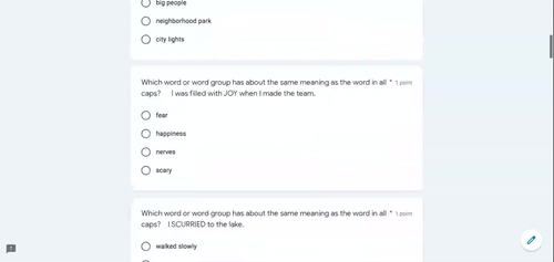 myView Grade 2 Unit 1 Week 2 Google Forms Assessment Practice | TpT