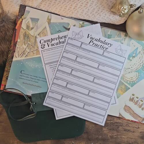 Christmas at Hogwarts ⏐ Harry Potter Picture Book Companion | TPT