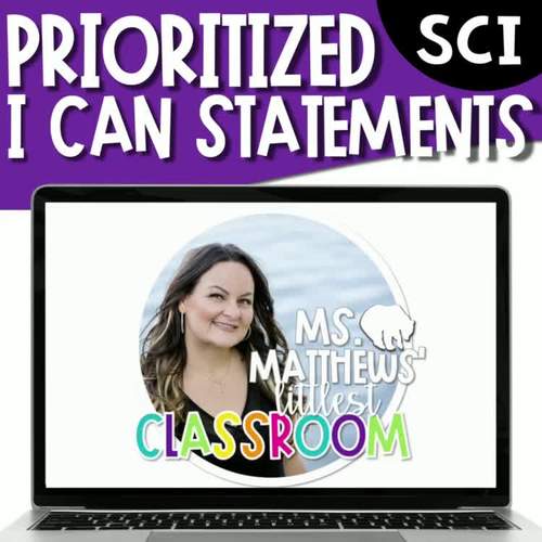 GR. 6 - Prioritized I Can Statements - SCIENCE - Alberta (Editable)