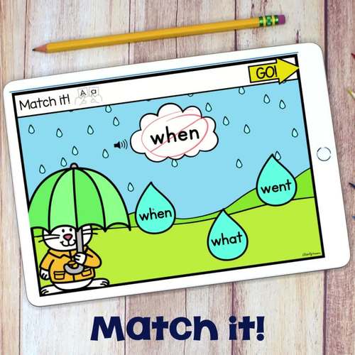 Sight Words for First Grade Bundle | Boom Cards by Clearly Primary